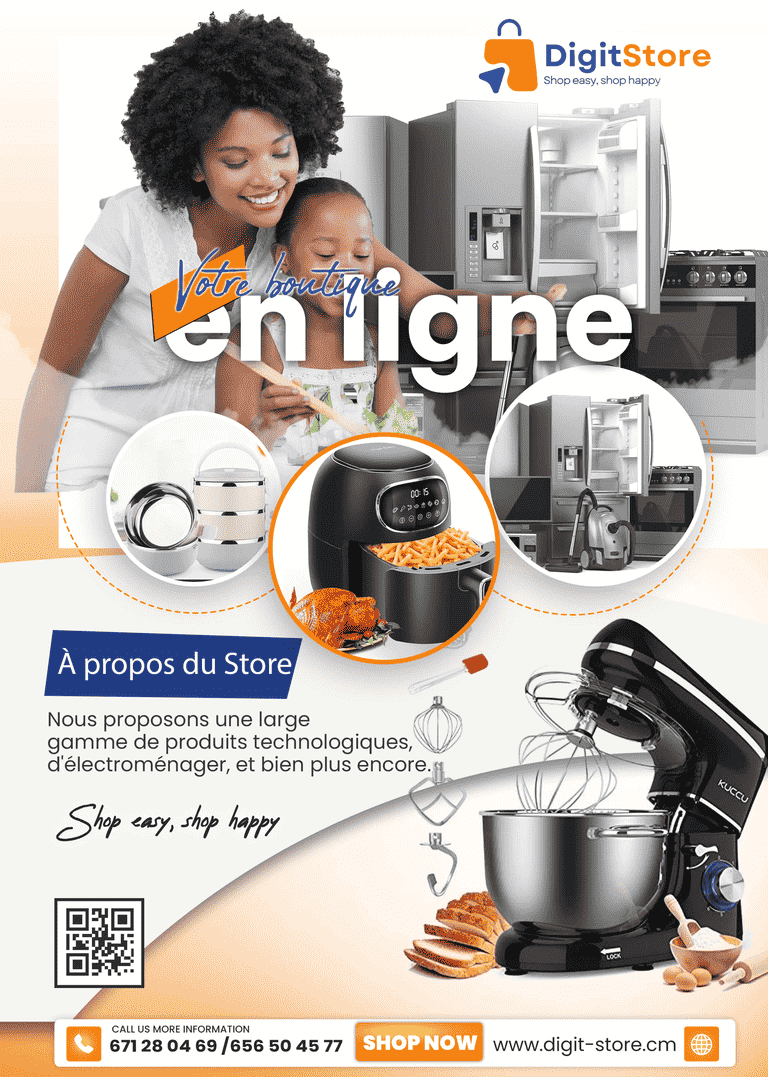 DigitStore : Votre Portail Shopping Révolutionnaire au Cameroun